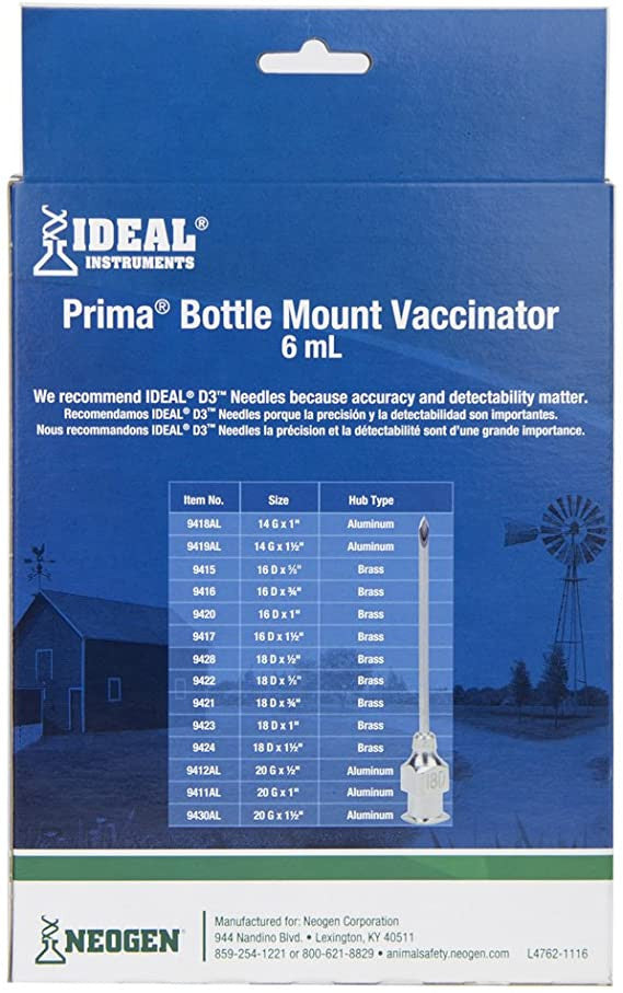 Prima BMV Syringe – JRG Livestock & Pet Supply